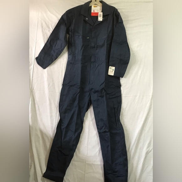 key imperial | Pants | Vintage Key Imperial Blue Coveralls Usa Workwear ...